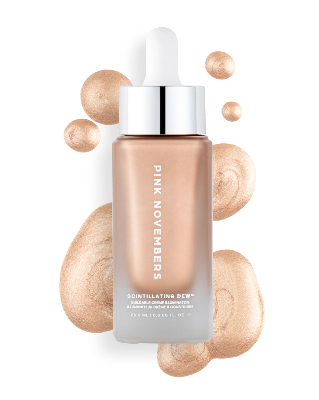 Liquid Highlighter Face & Body | Pearlescent Pink – Pink Novembers